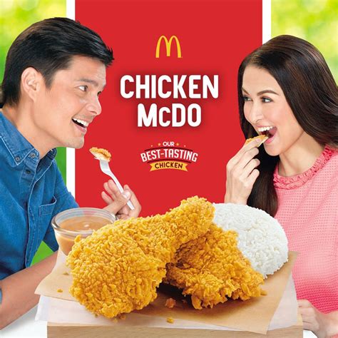 The Daily Talks Dingdong Dantes And Marian Rivera Featured In Newest Chicken Mcdo Commercial