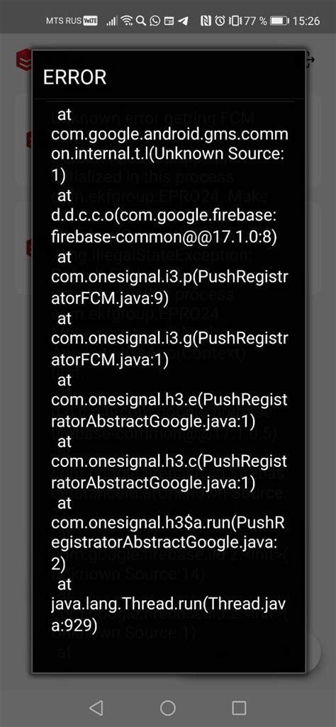 Unable To Get Fcm Token Issue Onesignal Onesignal Flutter Sdk