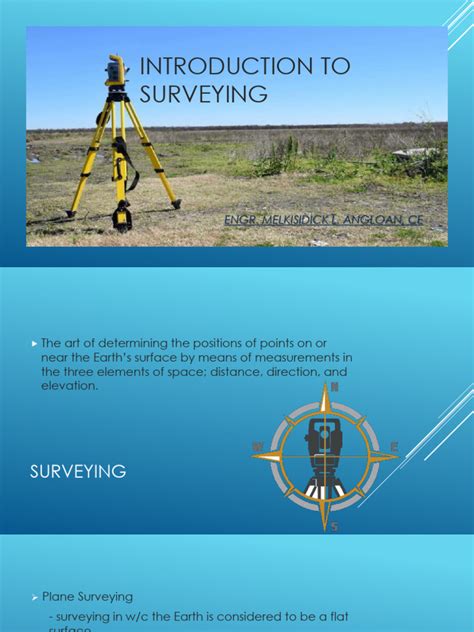 Introduction To Surveying Pdf Surveying Accuracy And Precision