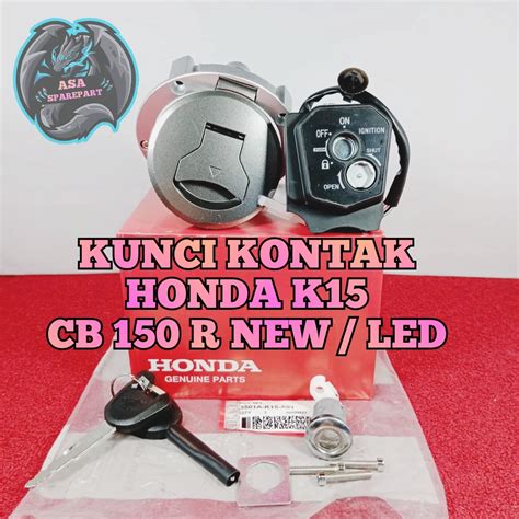 Jual KUNCI KONTAK ASLI ORIGINAL HONDA AHM K15 UNTUK MOTOR CB 150R New 2015 2021 LED KONCI