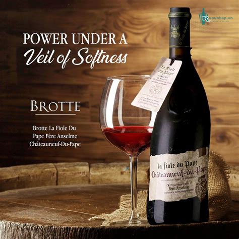 Rượu Vang Chateauneuf du Pape La Fiole Du Pape Cổ Vẹo Rượu nhập