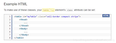 Jquery Datatables 样式style 不要摸我的腰 博客园