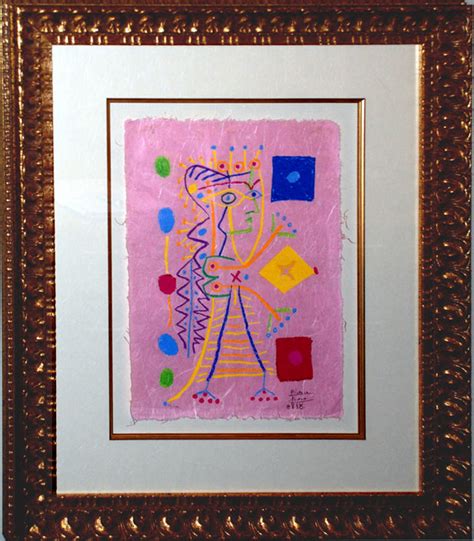 Pablo Picasso After La Femme Aux Des Jacqueline 1960 Georgetown