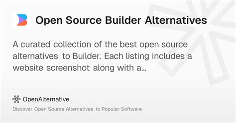 8 Best Open Source Builder Alternatives 2025
