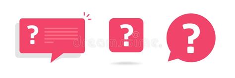 Question Mark Icon Red Vector Graphic Simple Image, Ask Inquiry Query ...