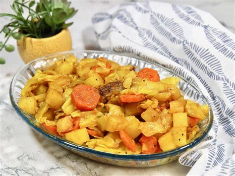 Ethiopian Cabbage Stew Home Pressure Cooking