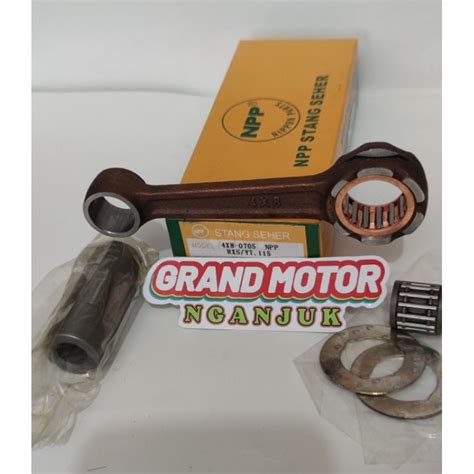 Jual Stang Seher Seker Conrod RXS YT115 4X8 Merek NPP Connecting Rod