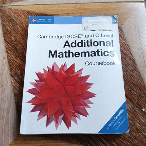 Jual Buku Igcse And O Level Additional Mathematics Kota Depok