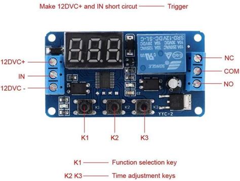 Time Adjusted Relay Module 12v With Protection Box Motorobit