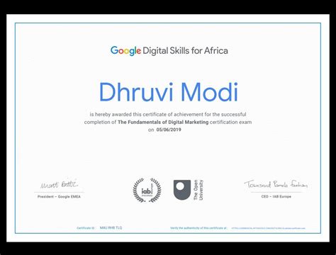 Dhruvi Doshi Modi on LinkedIn: #digitalmarketing #digitalskills #marketing