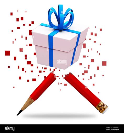 Boîte Cadeau Dessin Illustration Croquis Photo Stock Alamy