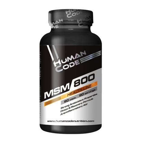 Human Code Msm 800 90 Veg Caps