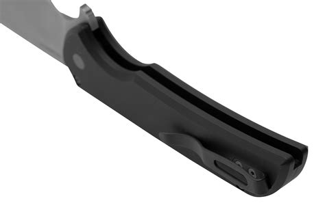 Pro Tech Mordax Mx101 Solid Black Handle Stonewash Magnacut