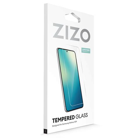 Zizo Tempered Glass Screen Protector For Galaxy S24 Clear Lshd Samgs24 Cl