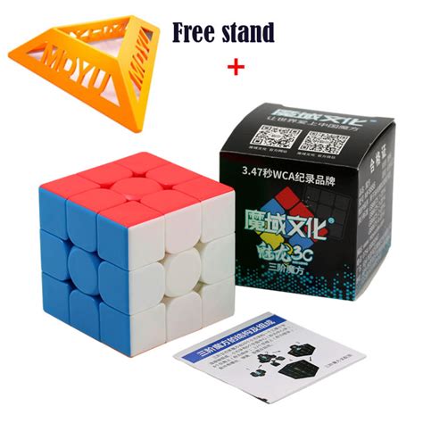 Moyu Cubing Classroom Meilong 3c 3x3 Magic Cubes Stickerless 3 Layers