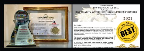 Awards Dpy Mercantile