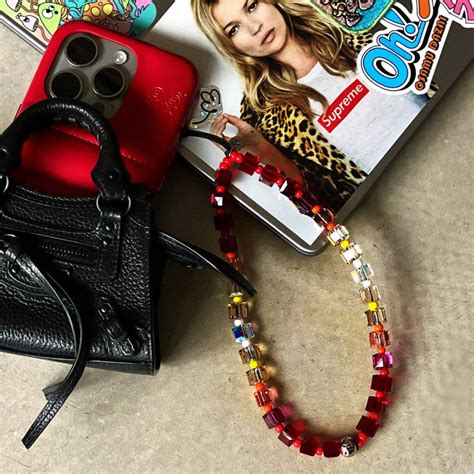 Blaze Drip Wristlet Phone Strap String Ting London