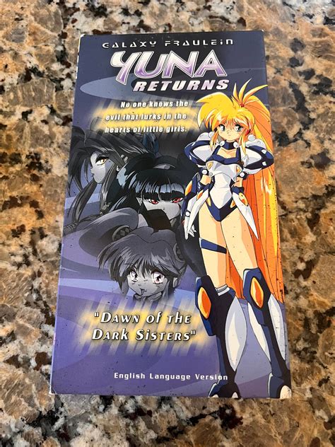 Galaxy Fraulein Yuna Returns English Language Version Vhs Tape Etsy