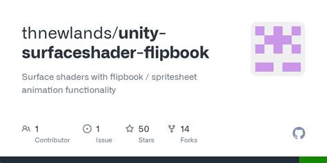 Github Thnewlandsunity Surfaceshader Flipbook Surface Shaders With