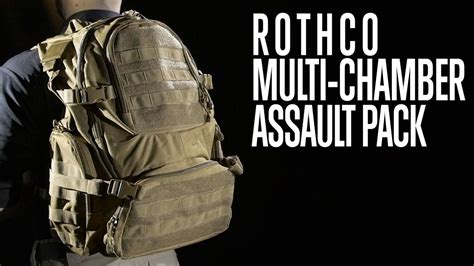 Rothcos Multi Chamber Molle Assault Pack Assault Pack Rothco Assault