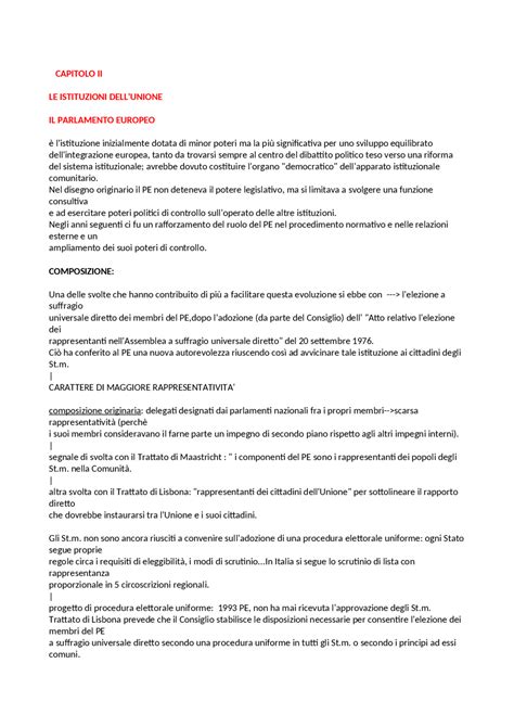 Appunti Villani Diritto Dellue Docsity