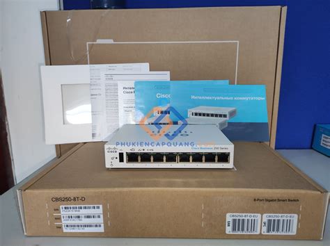 Thiết Bị Chuyển Mạch Cisco Cbs250 8t D Eu Chính Hãng Giá Tốt
