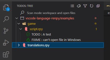 Todo Detection Issue Renpy Vscode Language Renpy Github