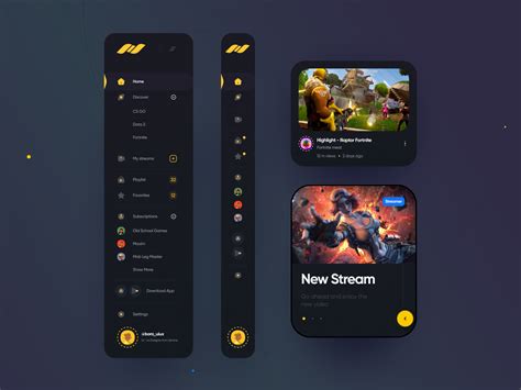 Live Streaming Ui By Yehor Haiduk For Sick Agency On Dribbble