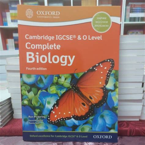 CAMBRIDGE IGCSE O LEVEL COMPLETE BIOLOGY 4TH EDITION OUP Shopee