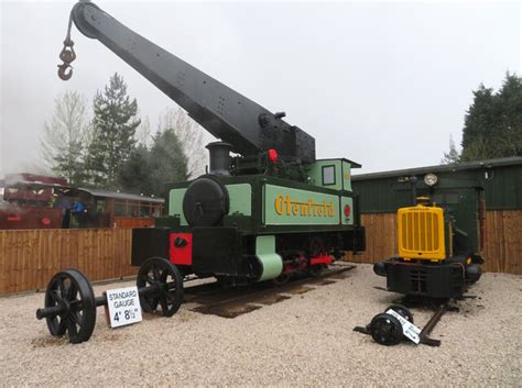 Statfold Barn Railway Crane Locomotive Chris Allen Geograph