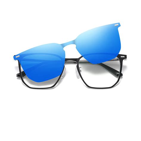 Ruisenss Blue Light Blocking Clip On Sunglasses Cg8201