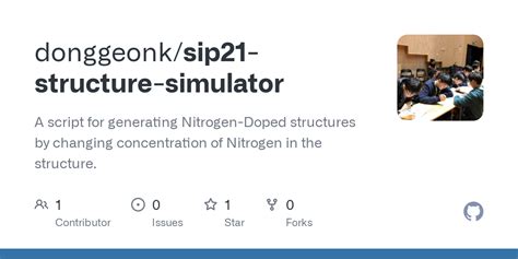 Github Donggeonk Sip21 Structure Simulator A Script For Generating