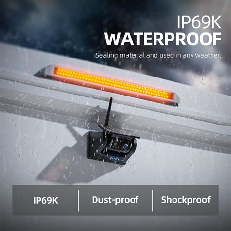 Erapta Solar Wireless Backup Camera 7 1080p Dvr Night Vision For Rv Truck Car Atyx7