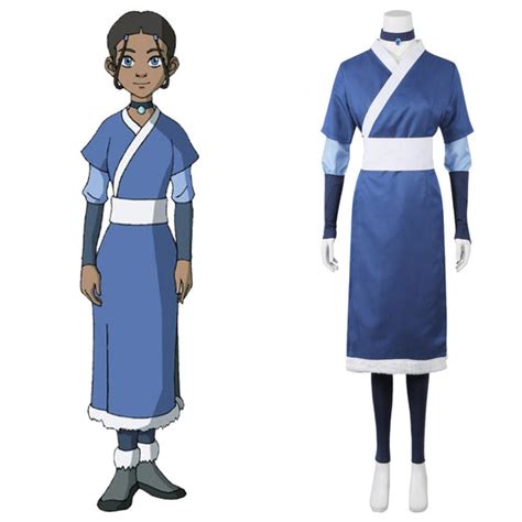 Avatar The Last Airbender Katara New Edition Cosplay Costume Gcosplay