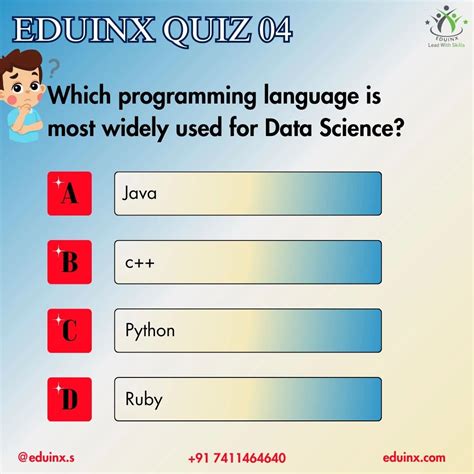 Eduinxquiz Datasciencejourney Testyourknowledge Staysharp