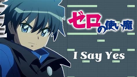 Piano MIDI 제로의 사역마2 ゼロの使い魔2 OP I Say Yes YouTube