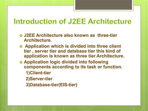 J2 Ee Architecture Ppt