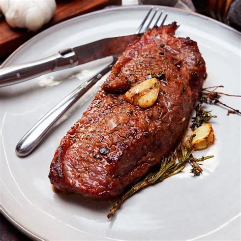 Herb Basted New York Strip Steak Cosori