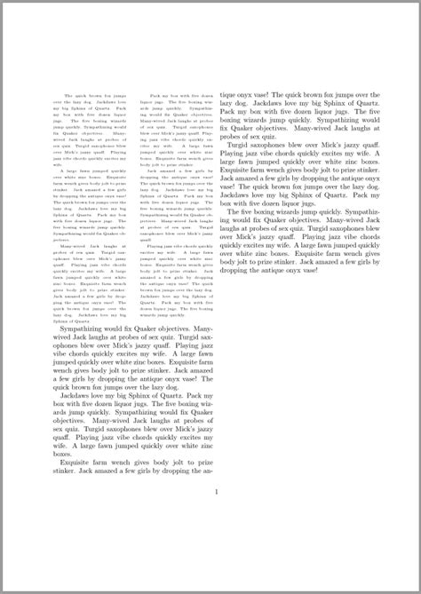 Fontsize Incorrect Vertical Line Spacing After Changing Font Size In Parcolumns TeX LaTeX