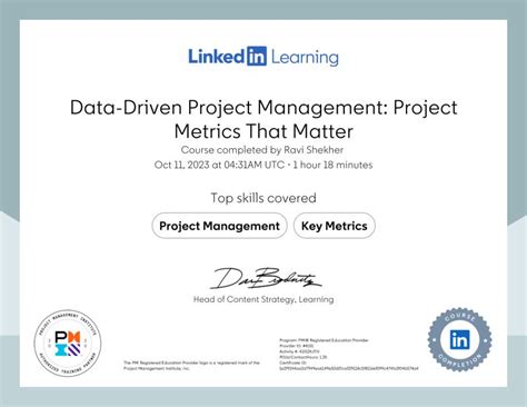 Ravi Shekher On Linkedin Certificate Of Completion