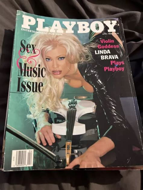 PLAYBOY MAGAZINE APRIL 1998 VG Linda Brava Vintage 9 99 PicClick UK