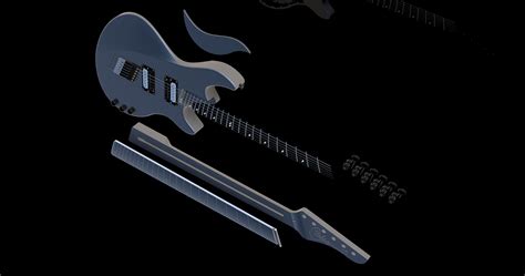 Custom Guitar Design For Cnc Router Machine Or To Hand Craft Includes All Fusion 360 Cam Cad