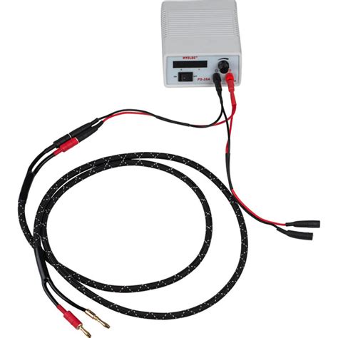 Single Pair Parallel Banana Jack Splitter With 10 14 Awg Wires