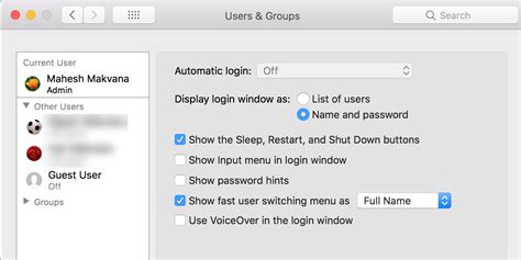 Want To Hide A User On The Macos Login Screen Here S How
