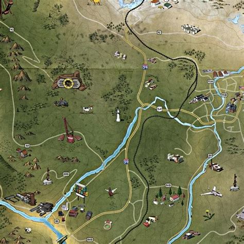 Resource Map Fallout 76 Time Zones Map World Fallout 76 Resource Map Locations