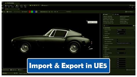 Import And Export In Unreal Engine 5 Part 10 Md Saiful Islam
