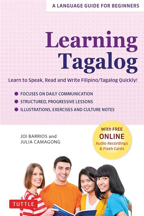 learning tagalog learn to speak read and write filipino tagalog quickly free online audio