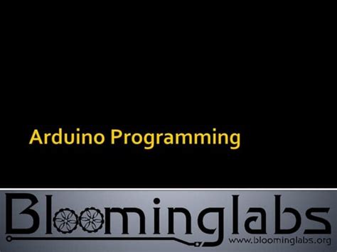 Introduction Of Arduino Uno Ppt