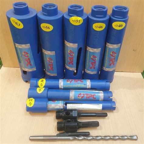 Mũi Khoan Rút Lõi Tường Bê Tông Tpc 22mm 63mm Dài 200mm Shopee Việt Nam