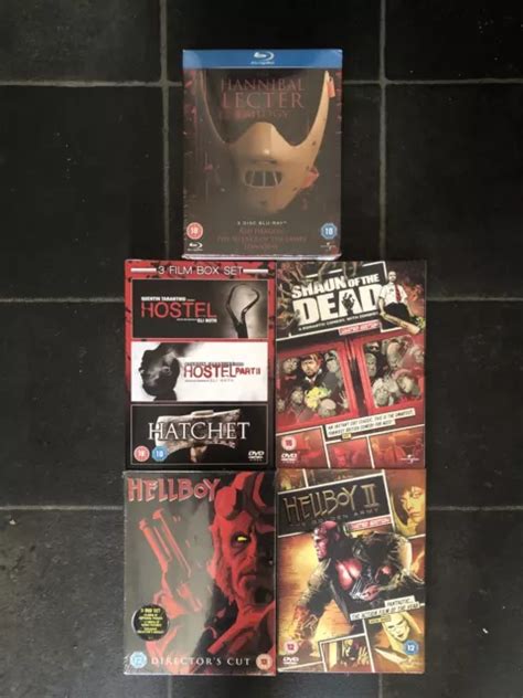 1 Blu Ray Boxset Hannibal Lecter Trilogy 4 Dvd Bundle New Sealed Eur 29